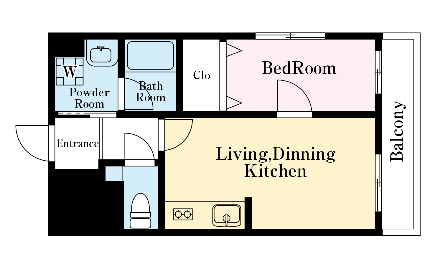 一人暮らしの間取りは1R・1K・1DK・1LDKのどれが理想？ | 不動産とくらしの評判